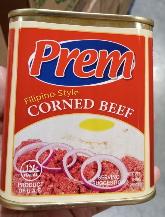 Prem Filipino Style Corned Beef 340g | Lazada PH