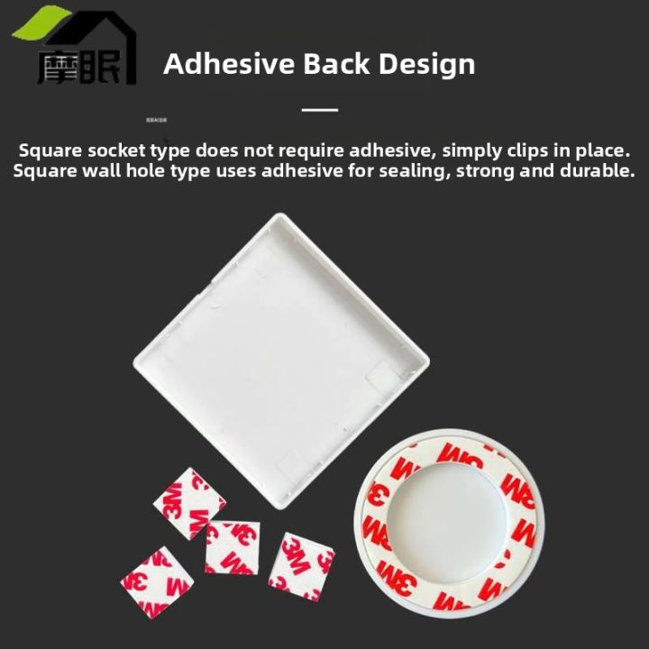 MOMIAN | Gray Wall Hole Cover Plate | Lazada PH