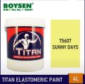 BOYSEN TITAN SUPERFLEX ELASTOMERIC PAINT 1GALLON(4LITERS) PINTURA PANG ...