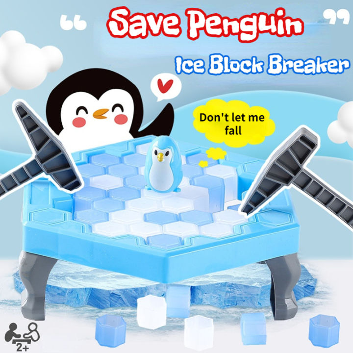 Kids Save Penguin Board Game Parent Children Interactive Save Penguin ...