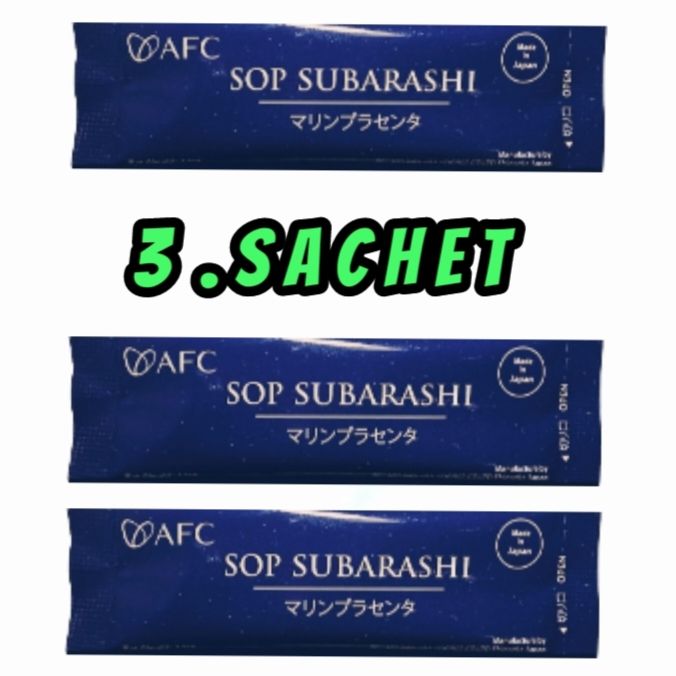Sop subarashi 3 sachet" SOP subarashi dan utsukushi " SOP subarashi ...