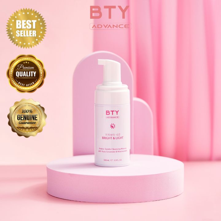 BTY Advance Bright & Light Facial Cleansing Mousse 100mL | Lazada PH