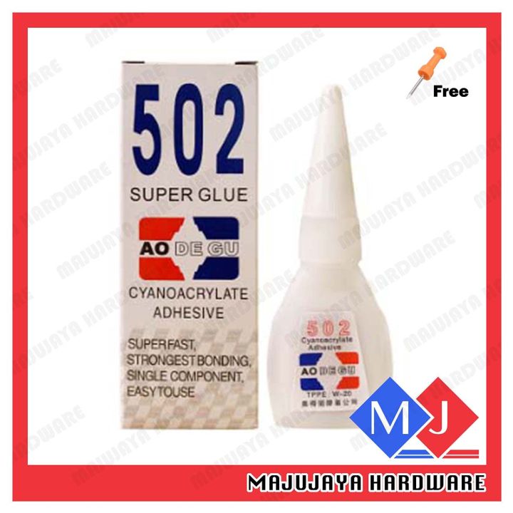 502 Super Glue 3 Second Fast Dry Super Glue Water Based Strong Bonding ...