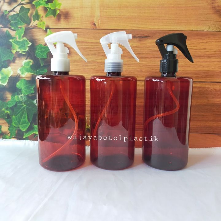 Botol RF 500 Ml Amber/Botol Plastik 500 Ml Amber/Botol Semprot 500 Ml ...