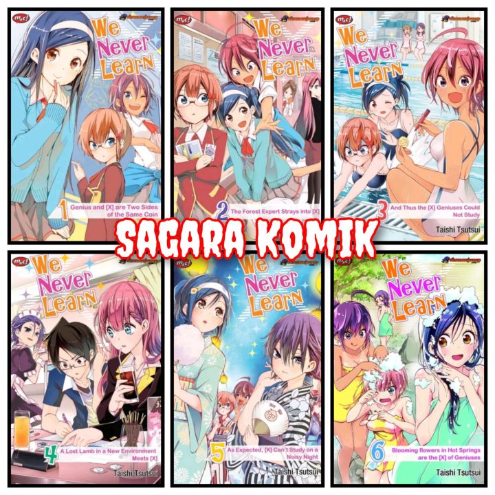 Komik We Never Learn 1 2 3 4 5 6 [Paket isi 6 Komik] | Lazada Indonesia