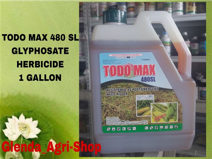 TODO MAX 480 SL - GLYPHOSATE HERBICIDE - 1 GALLON | Lazada PH