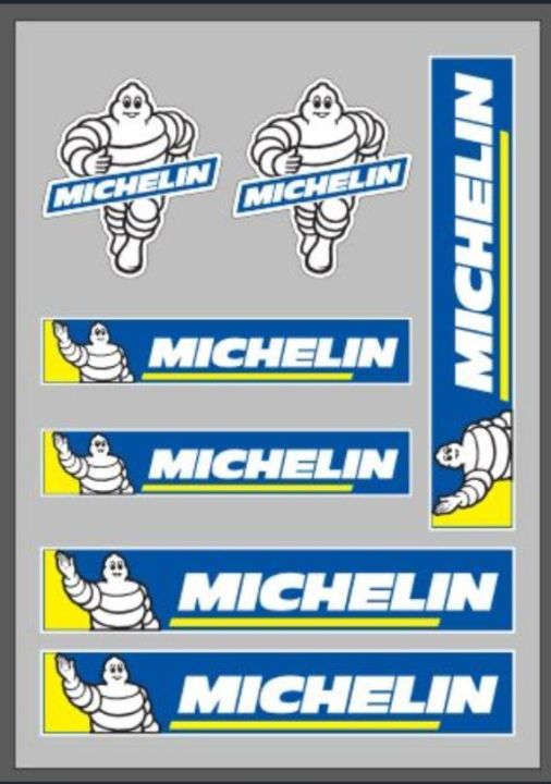MICHELIN LOGO DECAL STICKER A4 SIZE | Lazada PH