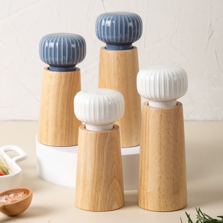 Nordic Style Pepper and Salt Grinder Manual Salt and Pepper Grinder ...