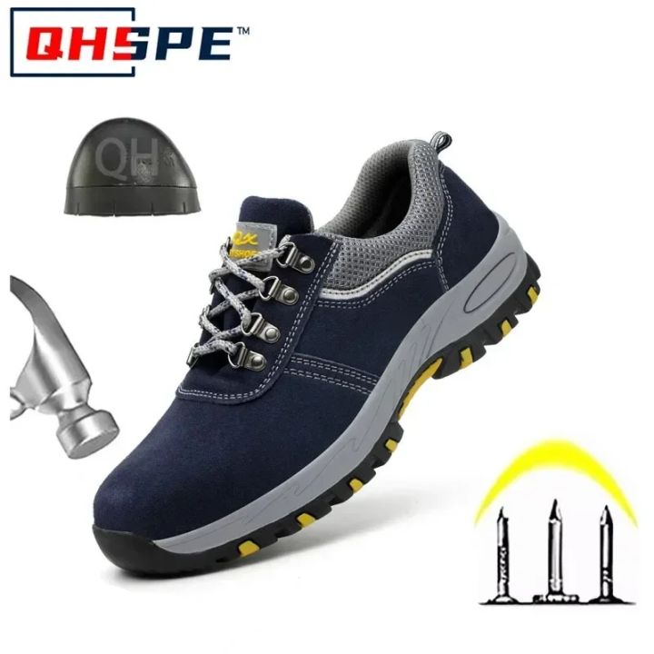 Steel Toe Safety Boots Ankle Survival Safty Anti-smashing Steel Mid ...