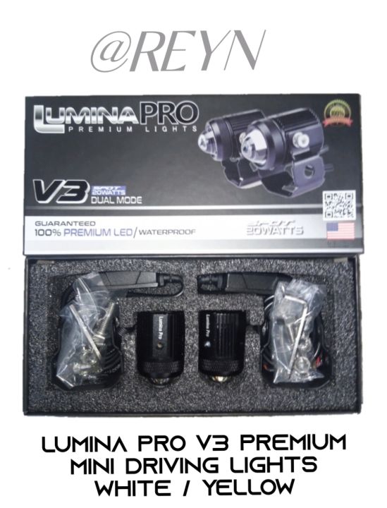 LUMINA PRO V3 MINI DRIVING LIGHT PREMIUM | Lazada PH