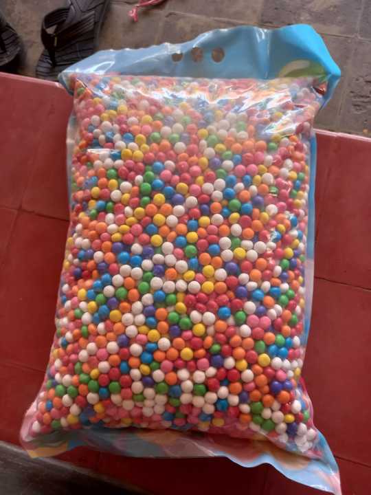 Biskuit Bola Pelangi 1kg / Biskuit Salut Gula | Lazada Indonesia
