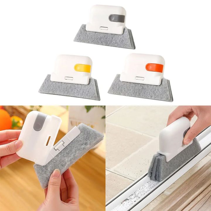 Groove Cleaning Tool Window Frame Door 2 in 1 Groove Cleaning Brush ...