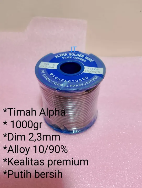 TIMAH ALPHA ALPA TENOL TINOL KAWAT PATRI FLUX CORDER SOLDER WINER ...
