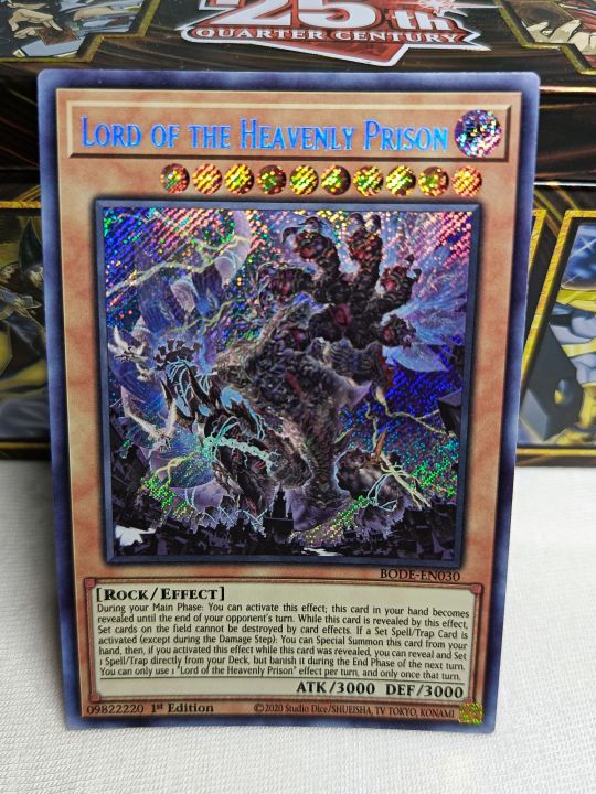 Lord of the Heavenly Prison (TCG) Yu-Gi-Oh Trading Card Game | Lazada PH