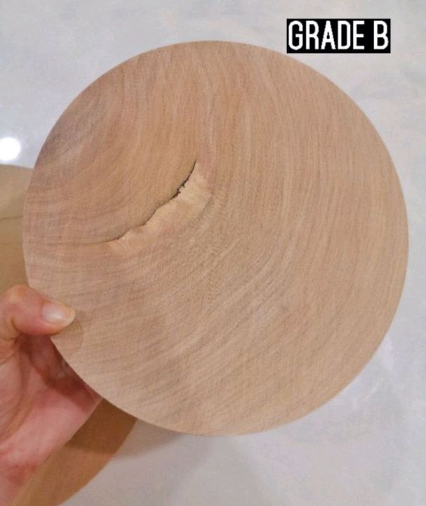 Solid Wood Grade B Tembusu Chopping Board 独木苏砧板 Cutting Board | Lazada