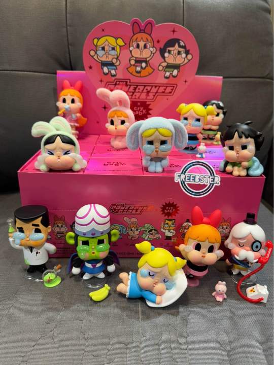 [100% LEGIT] Pop Mart Cry Baby Powerpuff Girls (POP MART CRYBABY × ...