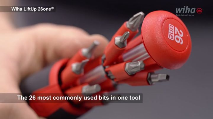 WIHA ไขควงชุด 26IN1 ด้าม LiftUp 43895 | Lazada.co.th