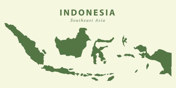 Poster cetak jumbo PETA INDONESIA , lukisan dan hiasan dinding PETA ...