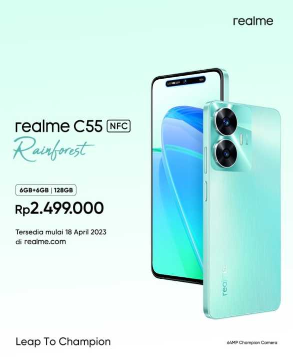 REALME C55 RAM 6/128 | Lazada Indonesia