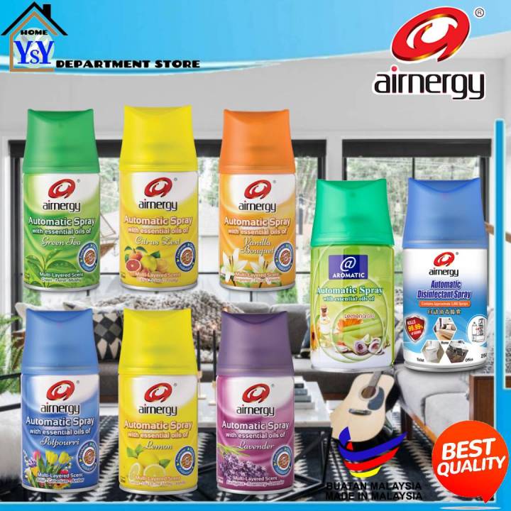AIRNERGY®-AUTOMATIC AIR FRESHENER REFILL SPRAY | Lazada Singapore