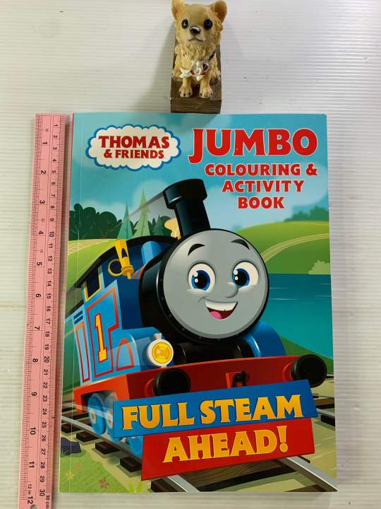 Thomas & Friends ; Jumbo Colouring & Activity Book หนังสือภาษาอังกฤษปก ...