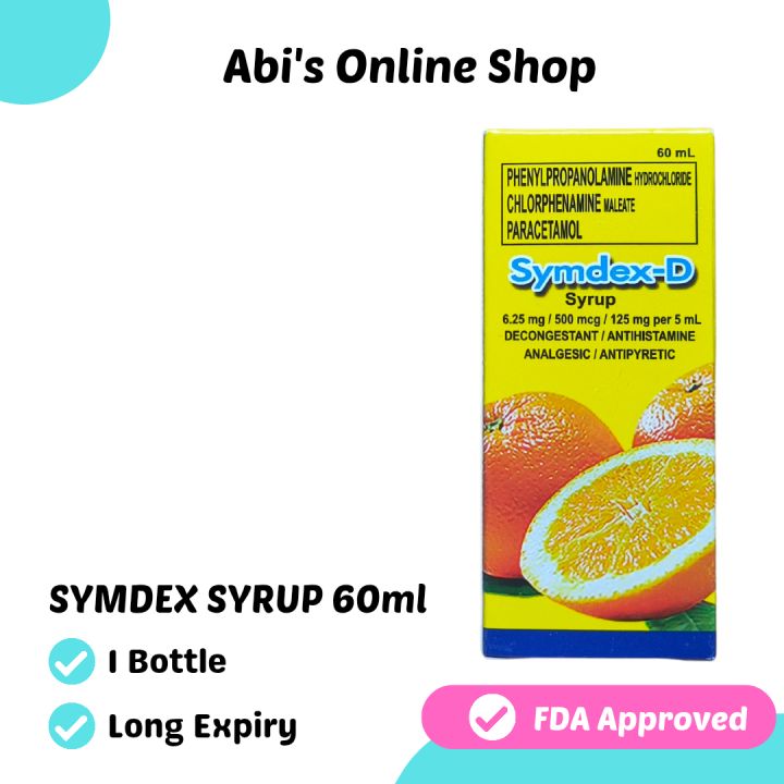 SYMDEX - D Syrup for Kids 60ml | Lazada PH