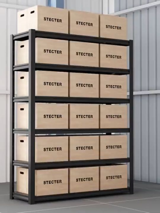 4/5 Tier Heavy Duty Metal Rack Boltless Rack Shelf Rak Dapur Rak Besi ...