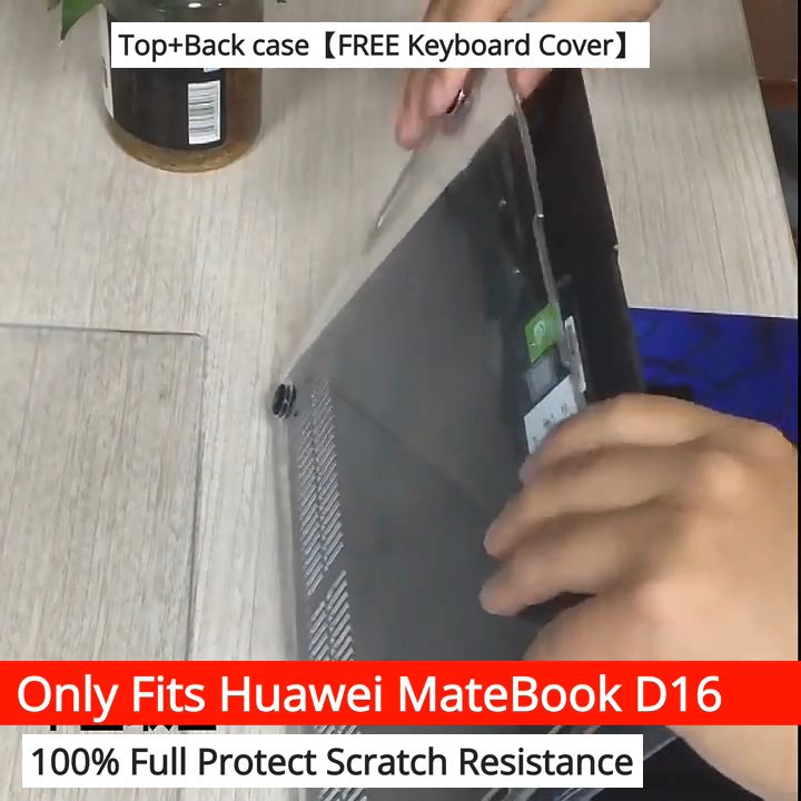 HUAWEI Matebook D16 Laptop Case Cover Hard Shell 2022 Soft Protect Case ...
