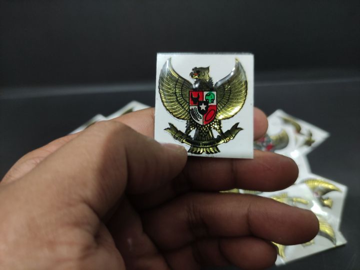 STIKER EMBLEM TIMBUL LAMBANG GARUDA 4cm | Lazada Indonesia