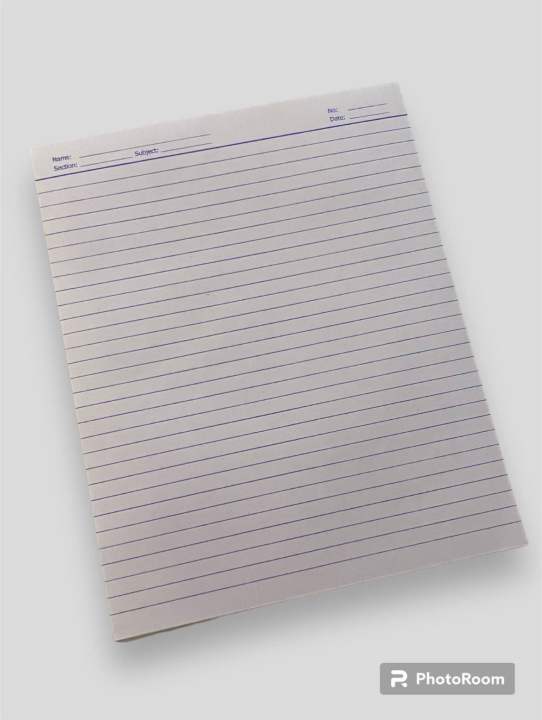 Intermediate 1 Whole Paper Writing Pad Paper | Lazada PH