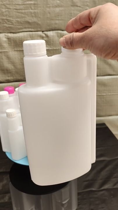 500ml/250ml Botol Takaran Oli Samping Vespa Double Twin Neck Bottle ...