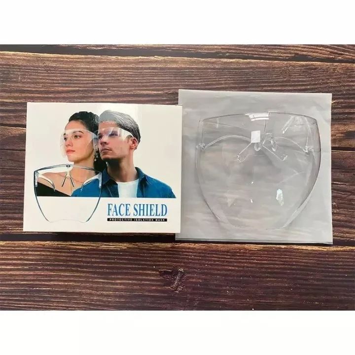 RY - Face shield kacamata aklirik full face bening apd kacamata / Face ...