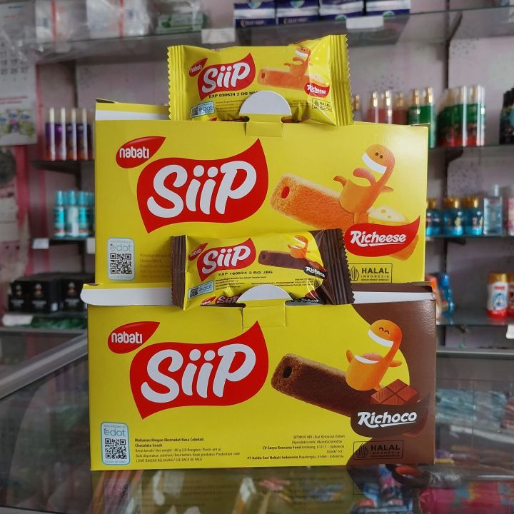 NABATI SiiP cemilan makanan ringan snack box isi 20 | Lazada Indonesia