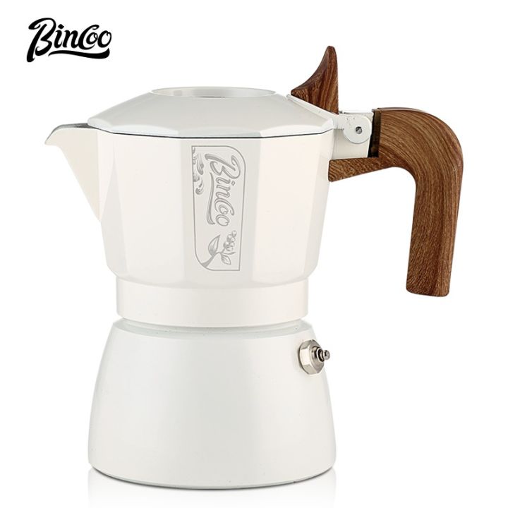 BINCOO Double-valve Moka Pot Home Concentrated Small American Latte ...