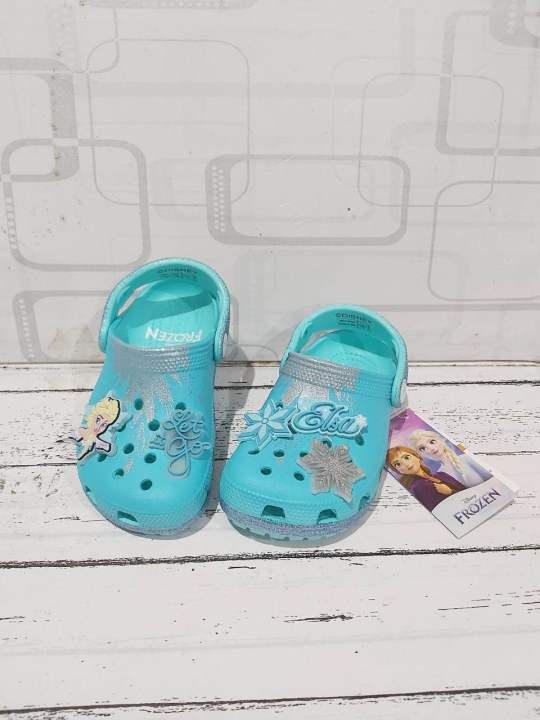 CROCS FROZEN ELSA KIDS/CROCS FROZEN ELSA/CROCS ANAK/SANDAL CROCS ...