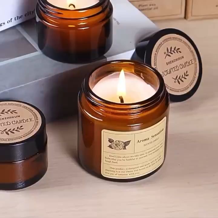 Scented Candle Giveaway Scented Candle Souvenir Candle with Box Soy ...