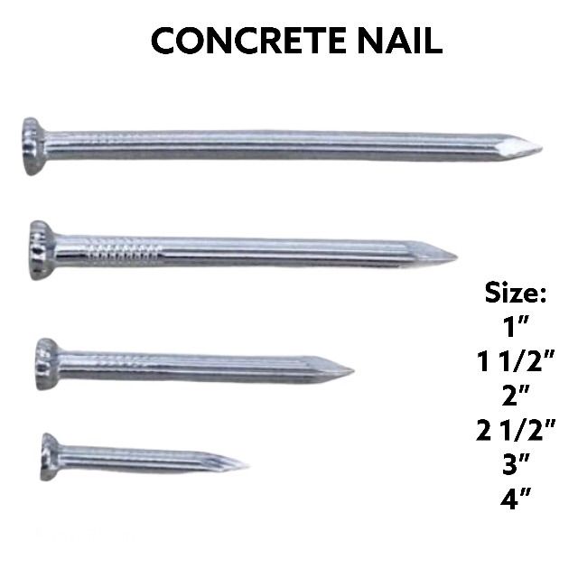 Concrete Nail Construction / Pako 1/4 kg | Lazada PH
