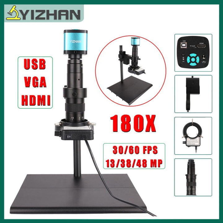 Monocular Digital Video Microscope Camera 4K 48MP HDMI USB Continus ...