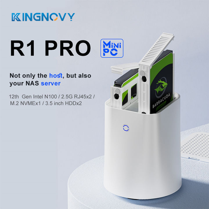 Kingnovy 2-Bay NAS R1 PRO 12th Gen Intel N100 Mini PC: The Ultimate Firewall Router | Lazada ...
