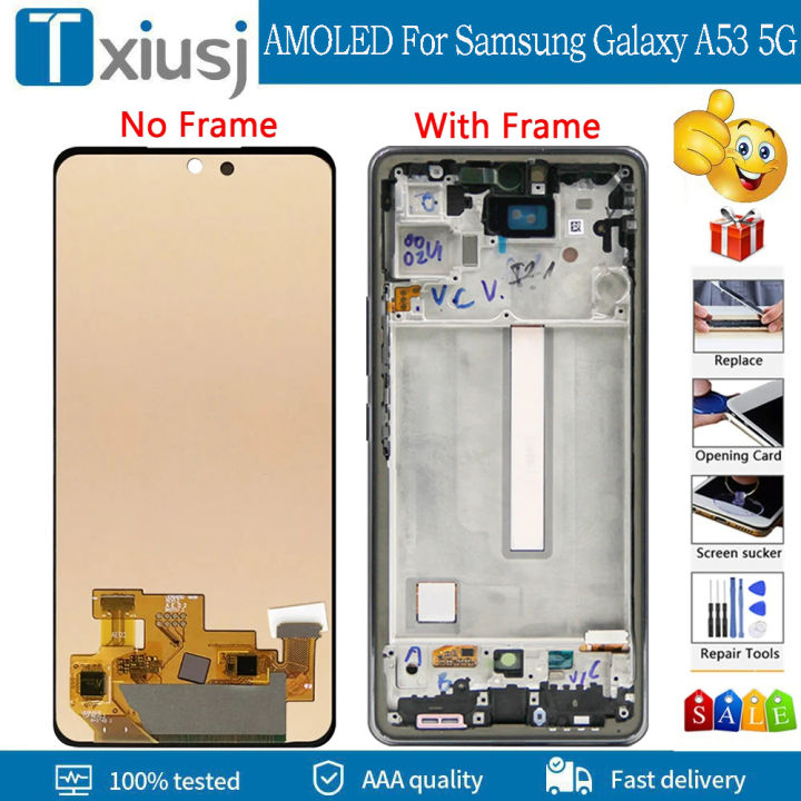 6.5"Super AMOLED For Samsung Galaxy A53 5G A536B/DS Display LCD Touch ...