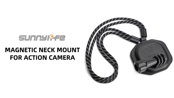 Sunnylife Magnetic Action Camera Neck Mount Chest Body Camera Necklace ...