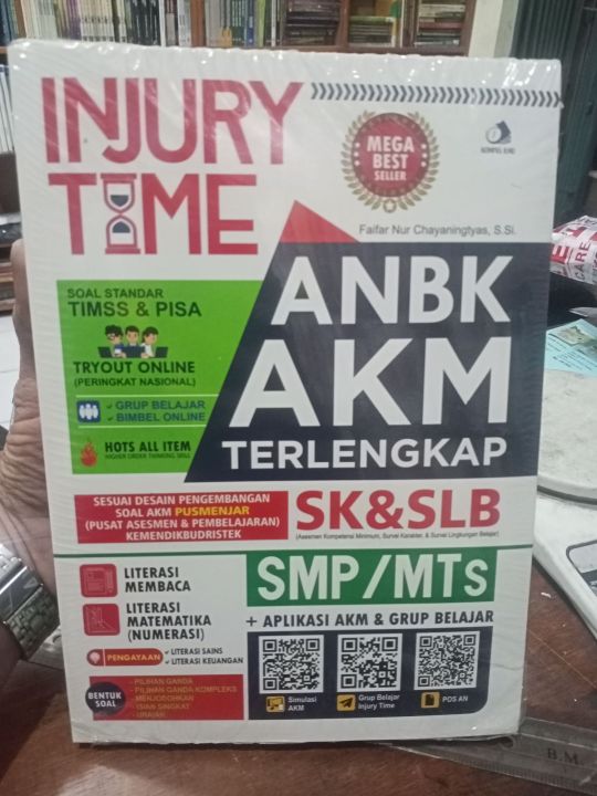 buku soal terbaru anbk AKM terlengkap untuk SMP sesuai desain ...