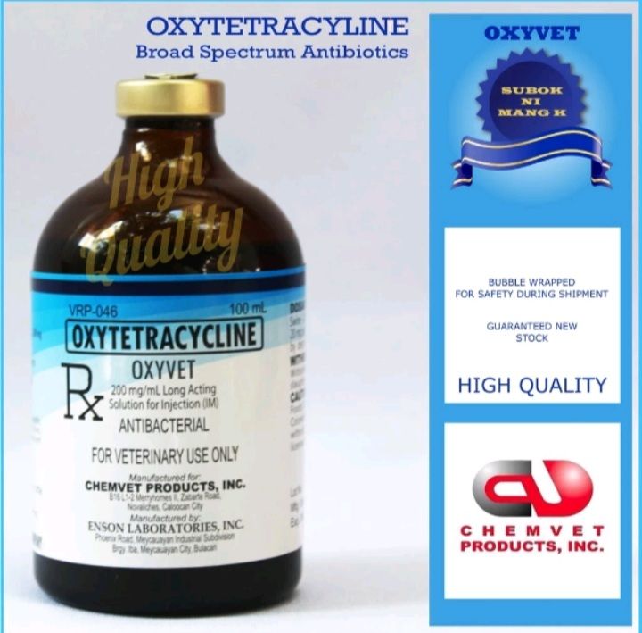 Oxyvet LA Oxytetracycline LA 200mg per ml for ANIMALS ONLY | Lazada PH
