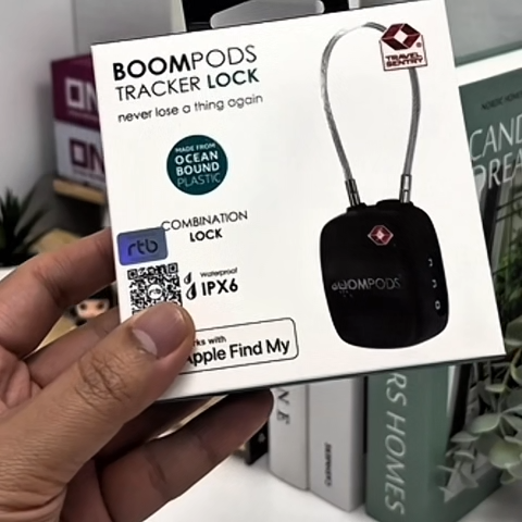 (ประกัน 2 ปี) Boompods Tracker Lock Finder GPS Tracker อุปกรณ์ติดตาม ...