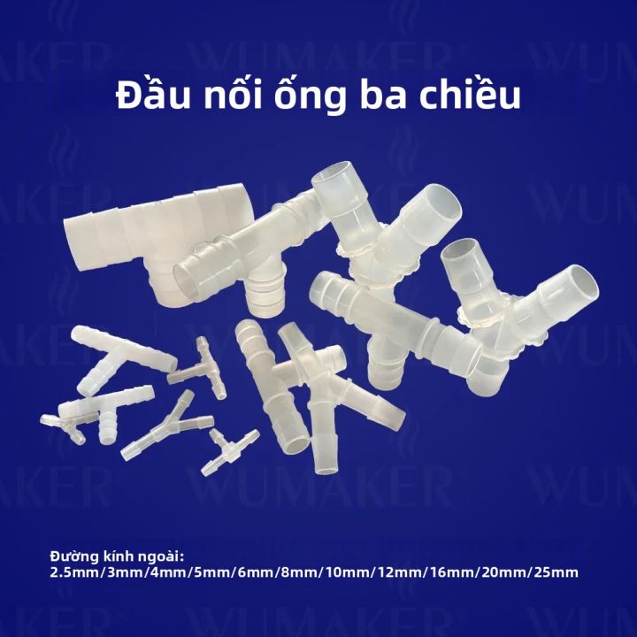 Khớp Nối Ống Chữ T, Chữ Y, Đầu Nối Nhựa, Khớp Nối Ống 3 Ngã, Bộ Chia ...