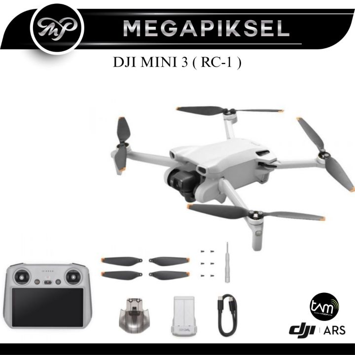 DJI Mini 3 ( RC-1 ) | Lazada Indonesia