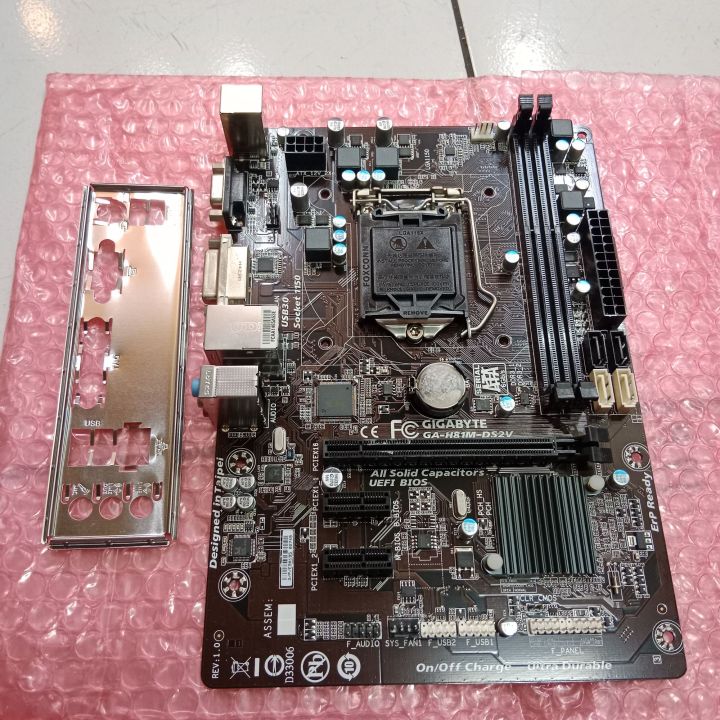 motherboard gigabyte H81M-DS2V soket 1150 | Lazada Indonesia