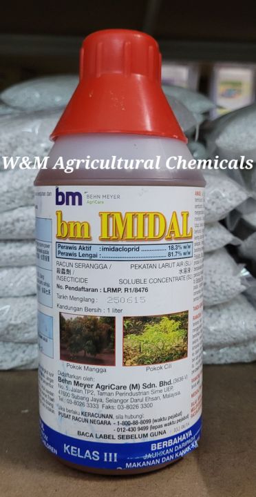 Insecticide BM Imidal (A.i imidacloprid 18.3%) 1L Behn Meyer | Lazada