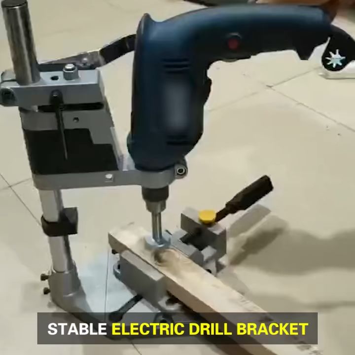 CYKAT Drill Stand Stan Bor Tangan Penyanggah Dudukan Mesin Bor 10mm ...