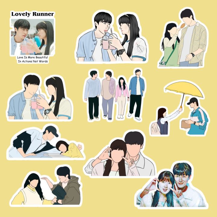 Lovely Runner Kdrama Laminated VINYL Waterproof Stickers | Lazada PH